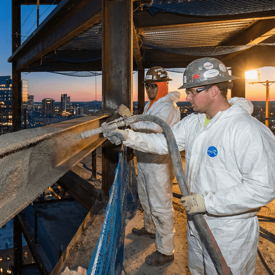 Application Fireproofing - Structural Fireproofing
